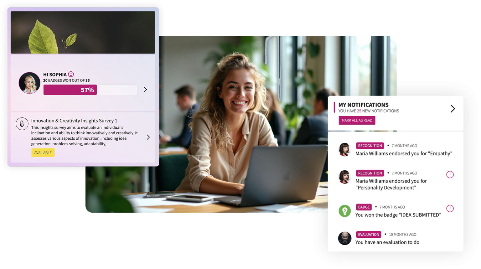 Talent management platform to boost employee engagement